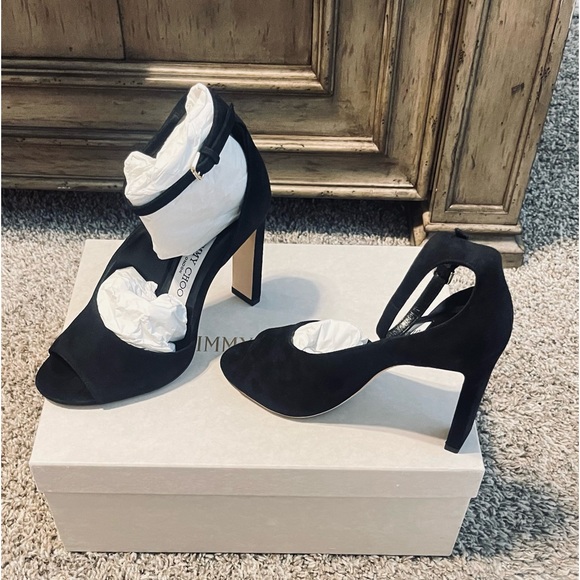 Jimmy Choo | Shoes | Jimmy Choo High Heals In Suede | Poshmark